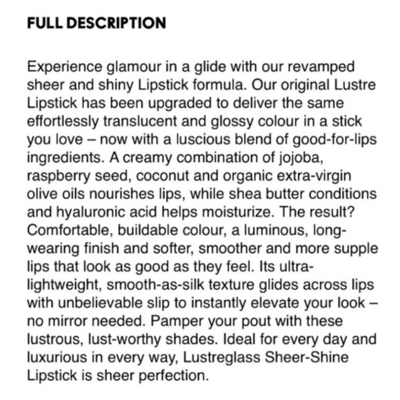 MAC Cosmetics | Makeup | Mac Lustreglass Lipstick Pda 549 | Poshmark